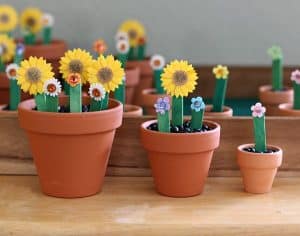 Alphabet Activities for Spring: Alphabet Flower Garden Activity - Buggy ...