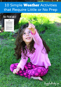 10 Simple Weather Activities for Kids that Require Little or No Prep ...