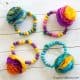 Tissue Paper Flower Bracelet Craft for Kids - Buggy and Buddy