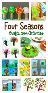 15 of the Cutest Four Seasons Crafts and Activities for Kids - Buggy ...