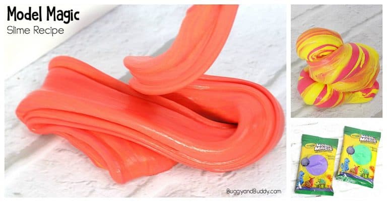 Model Magic Slime Recipe - Buggy and Buddy