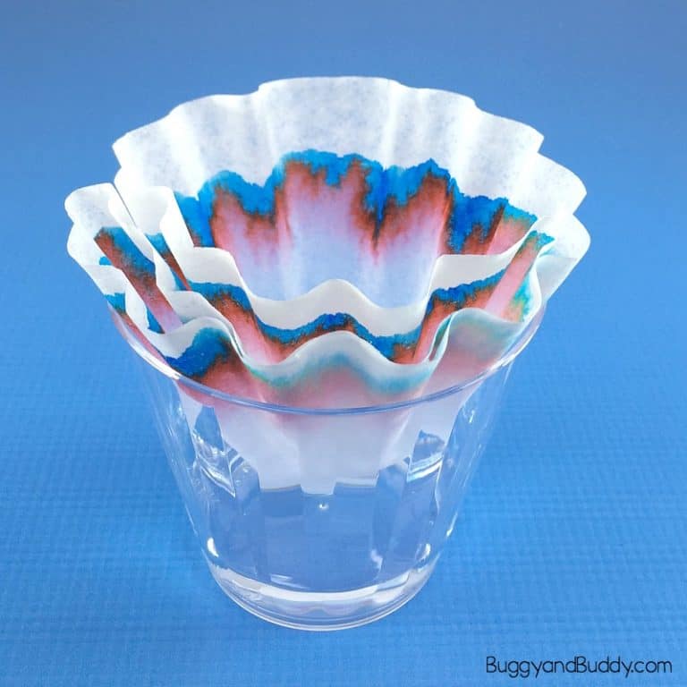Spring Science Activity for Kids: Chromatography Flowers - Buggy and Buddy